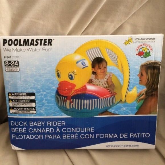 Poolmaster | Toys | Poolmaster Swim Pool Duck With Canopy | Poshmark